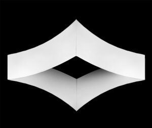 Square Sign, Curved | Moss