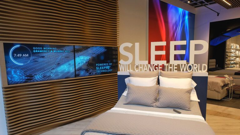 Take A Designers Look Into Sleep Number Manhattan | Moss