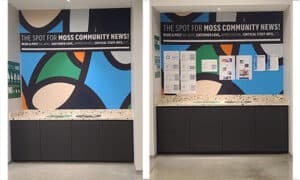 Custom Office Communication Boards and Tack Walls | Moss