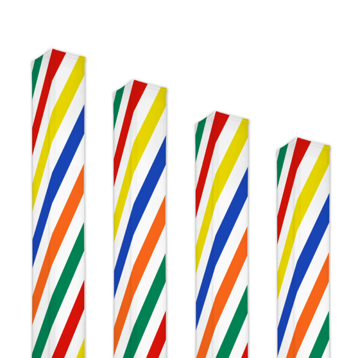 Rainbow Candy Cane | Moss
