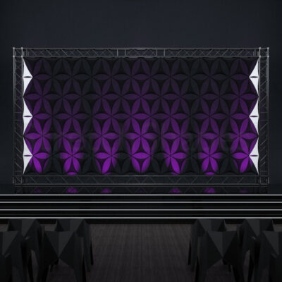 3D Triangle Panel Wall Tiles | Moss