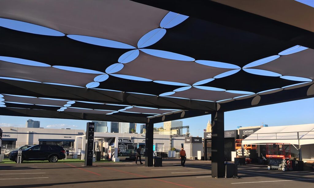 Grid Shade Structures | Moss